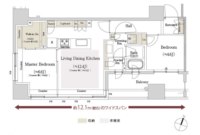 お便り返し 60m2前後の2LDKの好きな間取りについて | スムログ
