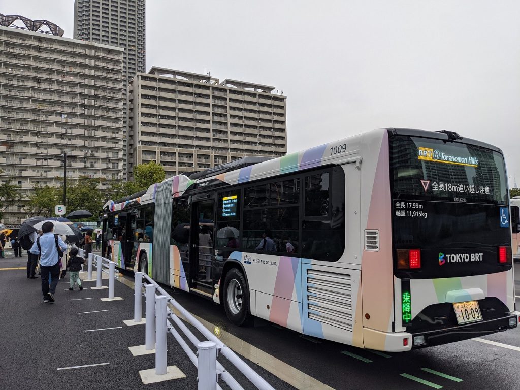 TOKYO BRT(東京BRT) 2020年10月1日(木)プレ運行(一次)開業！！初便を見に行ってきた！【マンションマニア】 | スムログ